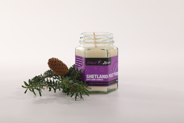 Shetland Peat Fire Candle (110ml) - Island Larder